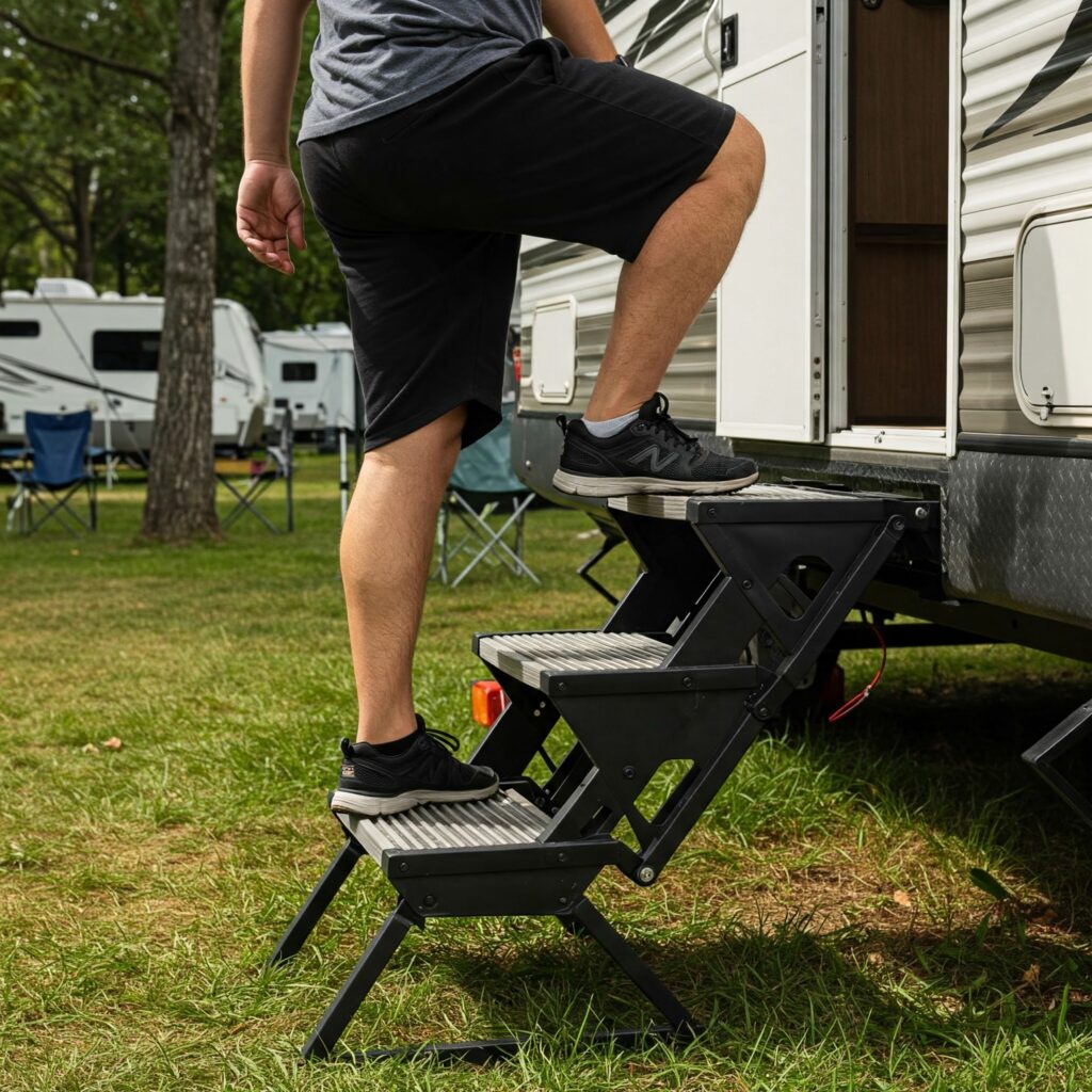 5 Best Camper Steps for Easy RV Access: A Complete Guide for 2025 ...