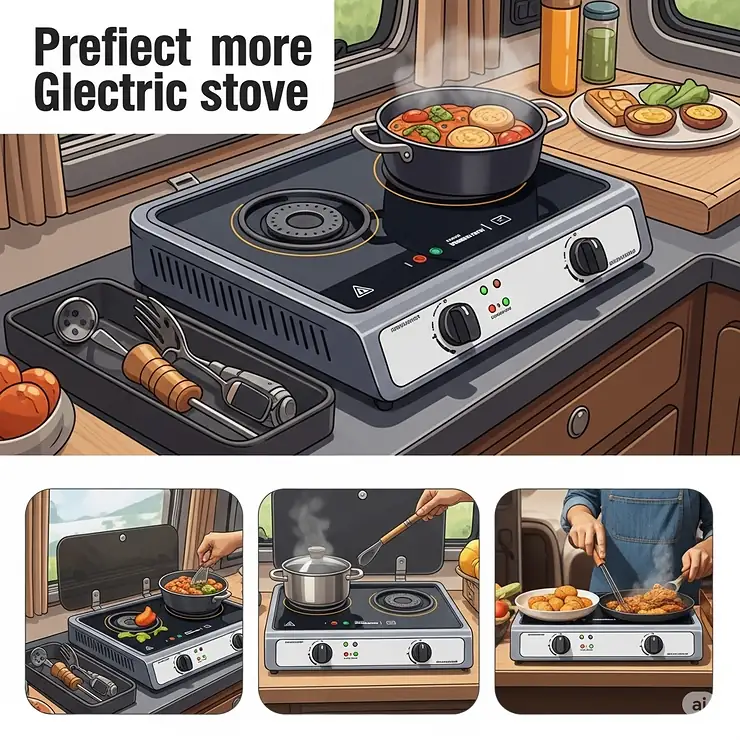 7 Best Electric Camper Stove Options For Ultimate Outdoor Cooking in ...