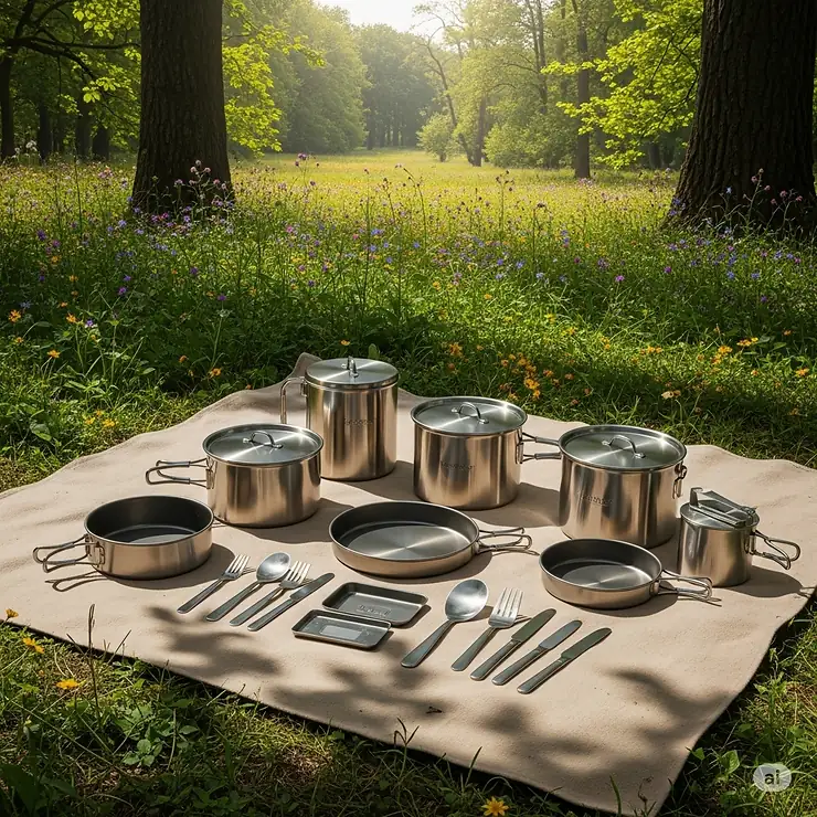 7 Best Stainless Camping Cookware Sets That Transform Your Outdoor ...